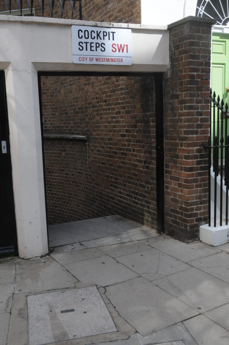Cockpit Steps - A Hidden Alley Leading To Birdcage Walk - A London ...