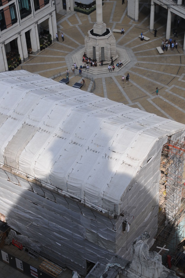 Post War London from the Stone Gallery, St. Paul’s – The North and West ...