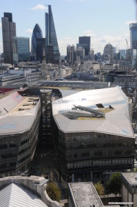 Post War London from the Stone Gallery, St. Paul's - The South and East ...