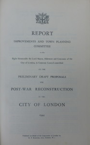 Reconstruction In The City - A London Inheritance