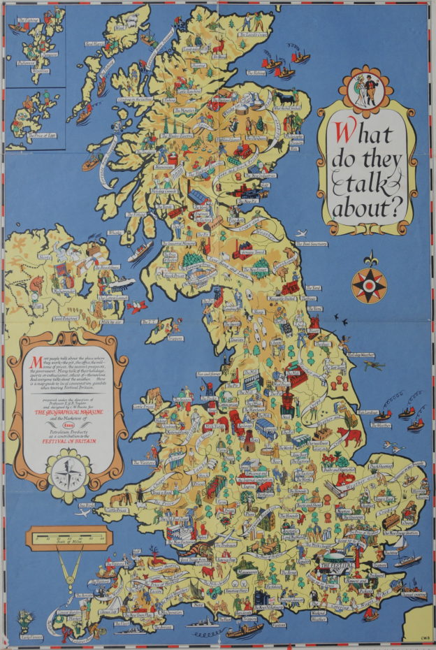 The Festival Of Britain - Maps, Football, Guidebooks. Science And Abram ...