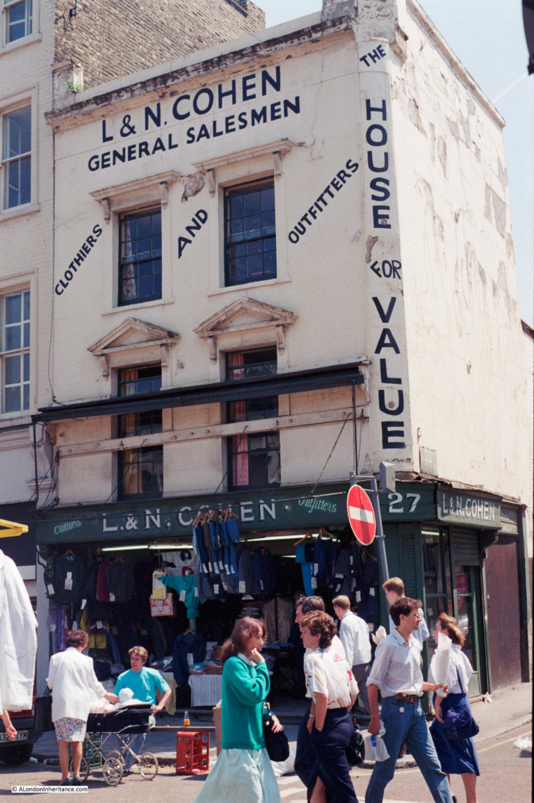 Lower Marsh Market And L & N Cohen - A London Inheritance