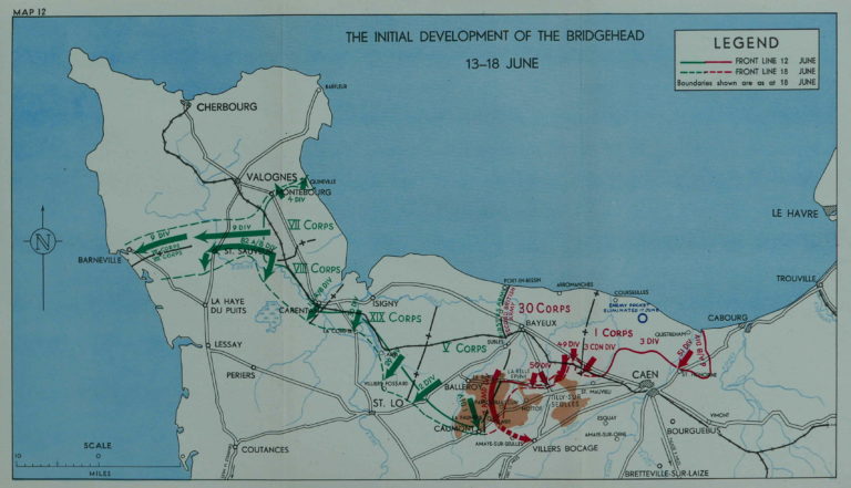 The 6th June 1944, D-Day in Maps - A London Inheritance