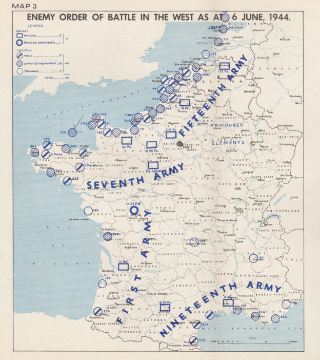 The 6th June 1944, D-Day in Maps - A London Inheritance