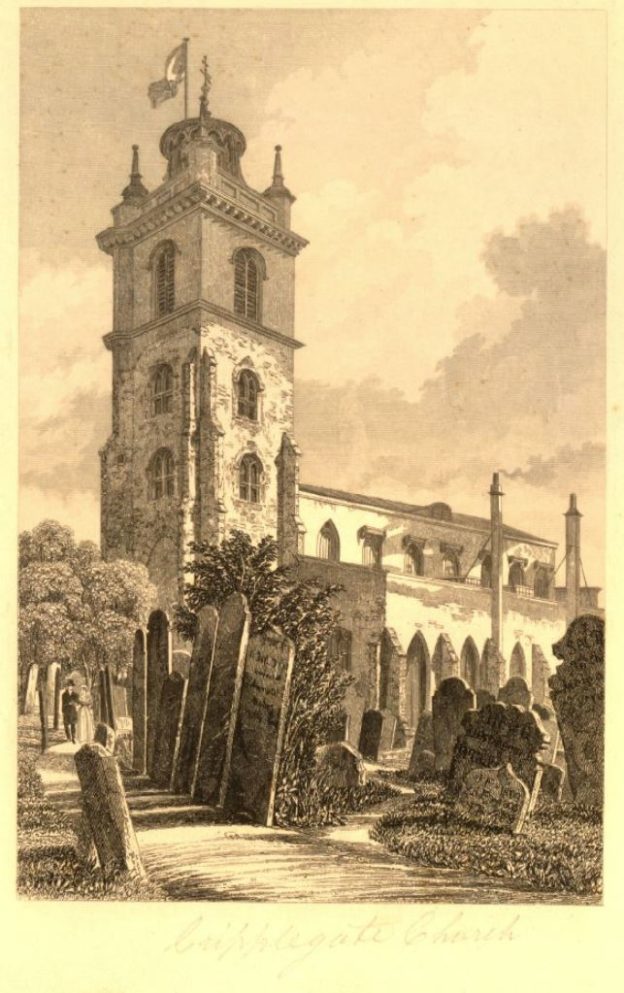 St Giles Cripplegate and Red Cross Street Fire Station - A London ...