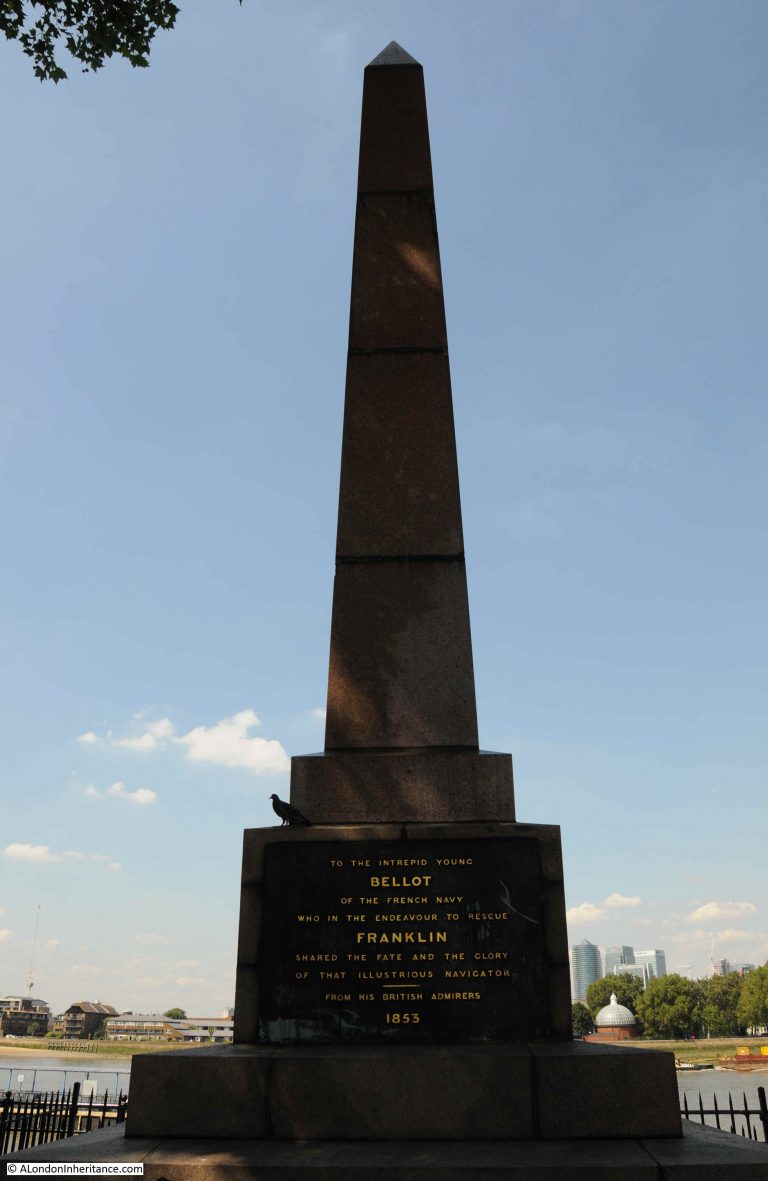 The Bellot Memorial at Greenwich - A London Inheritance
