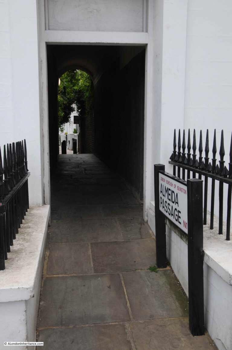 Where the Victoria Line breaks through an Islington Square - A London ...