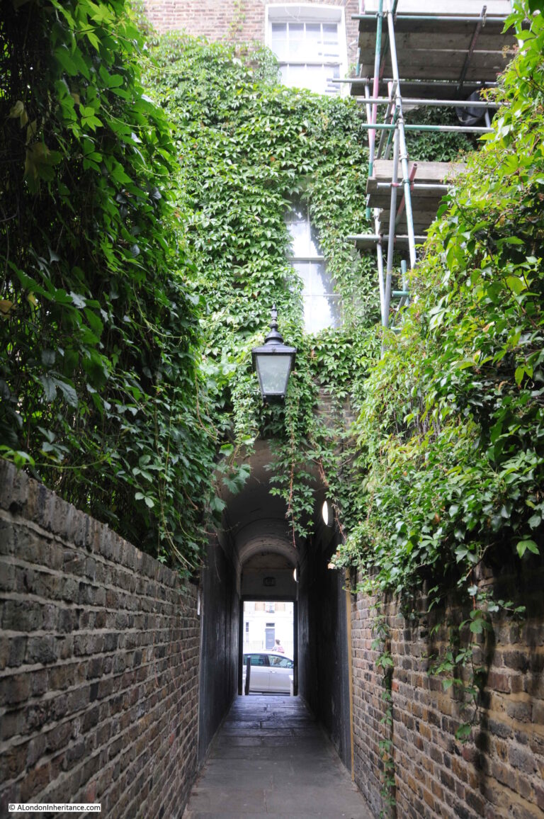 Where the Victoria Line breaks through an Islington Square - A London ...