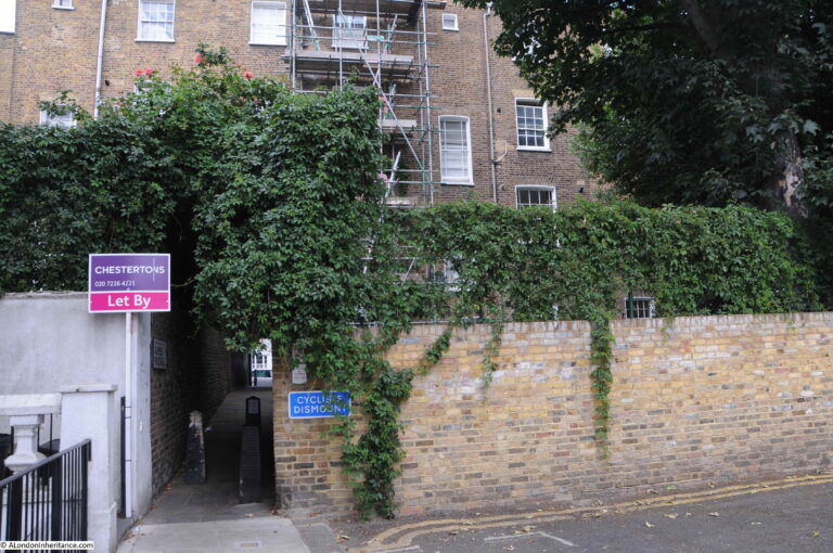 Where the Victoria Line breaks through an Islington Square - A London ...