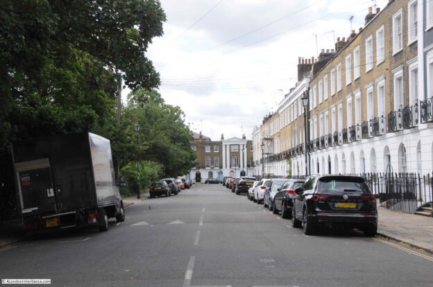 Where the Victoria Line breaks through an Islington Square - A London ...
