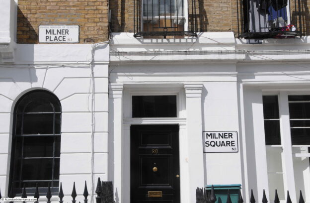 Where the Victoria Line breaks through an Islington Square - A London ...