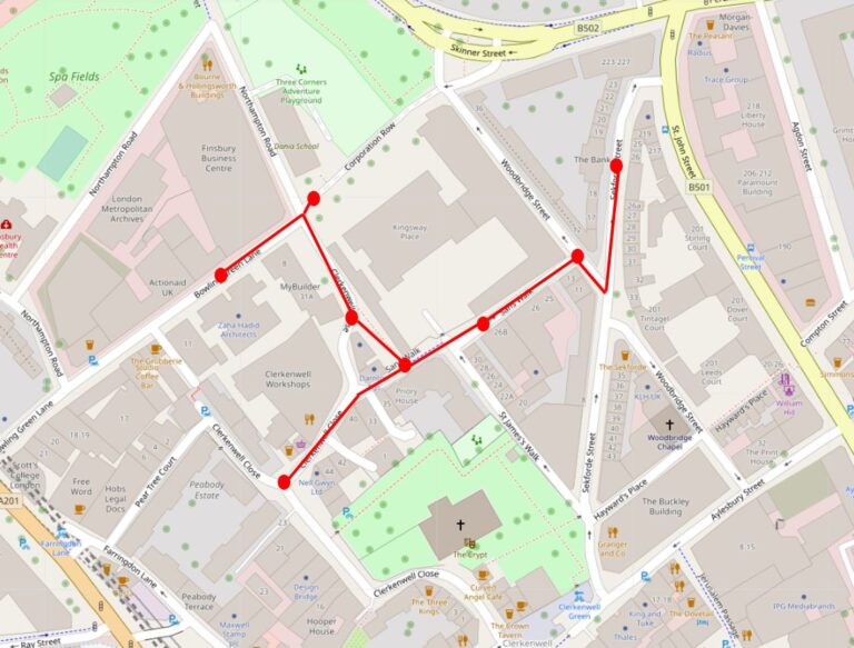 Sans Walk, a Fenian Outrage and the Edge of London - A London Inheritance