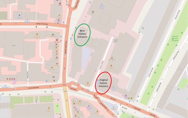 Limehouse Cut and Angel Underground Station - A London Inheritance