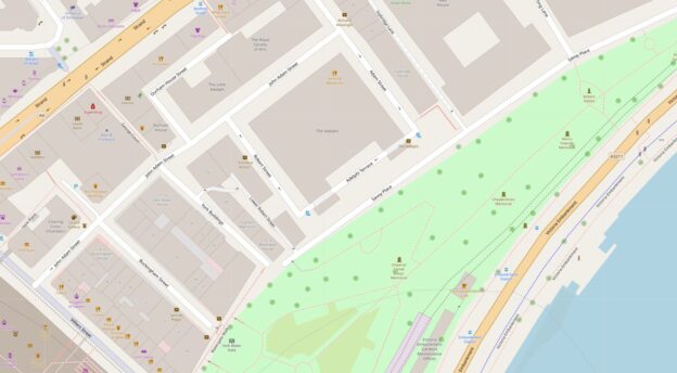 Embankment Gardens Art Exhibition and the Adelphi - A London Inheritance