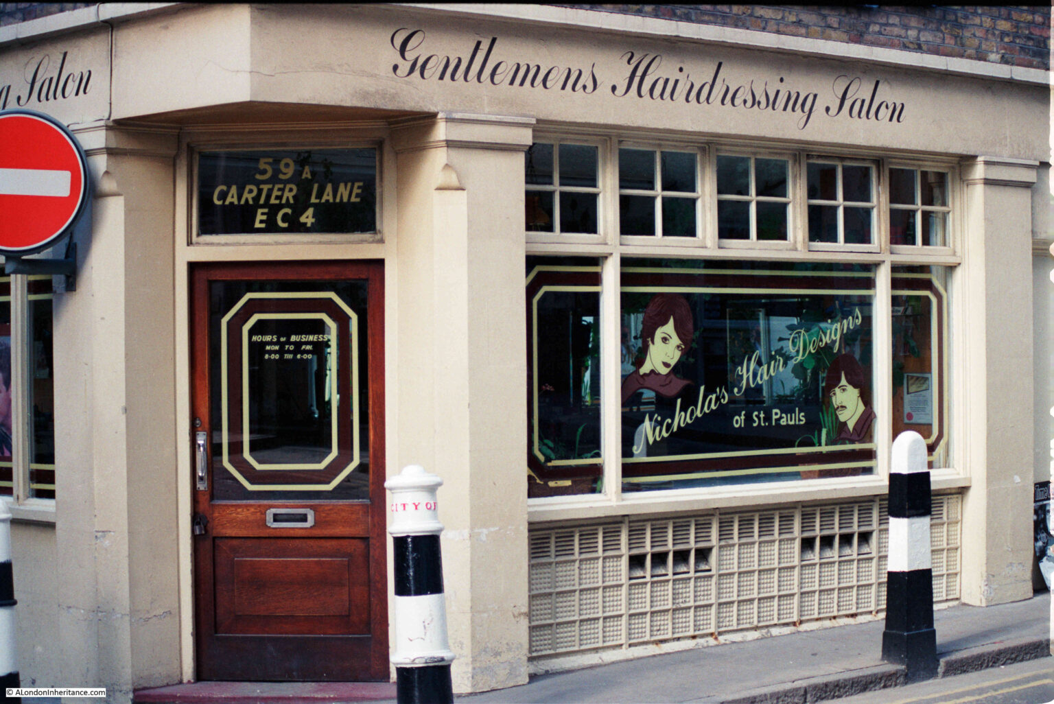 Carter Lane - 17th Century Houses, Hairdressers and Alleys - A London ...