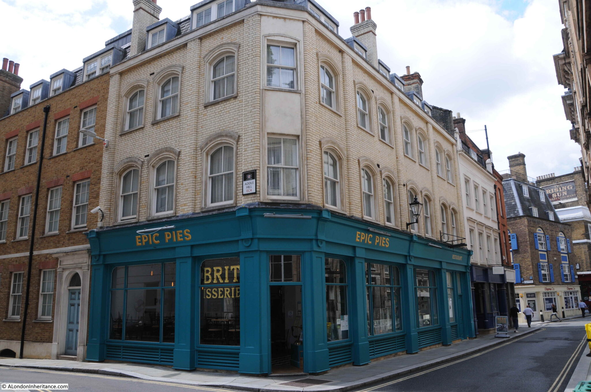 Carter Lane - 17th Century Houses, Hairdressers and Alleys - A London ...