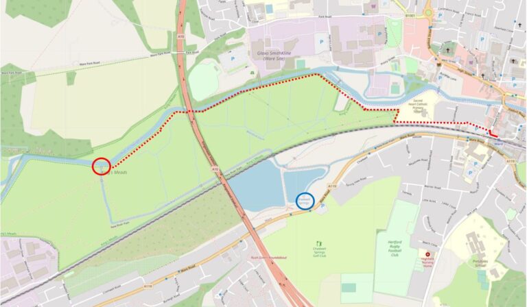 Walking the New River - Ware to Cheshunt - A London Inheritance