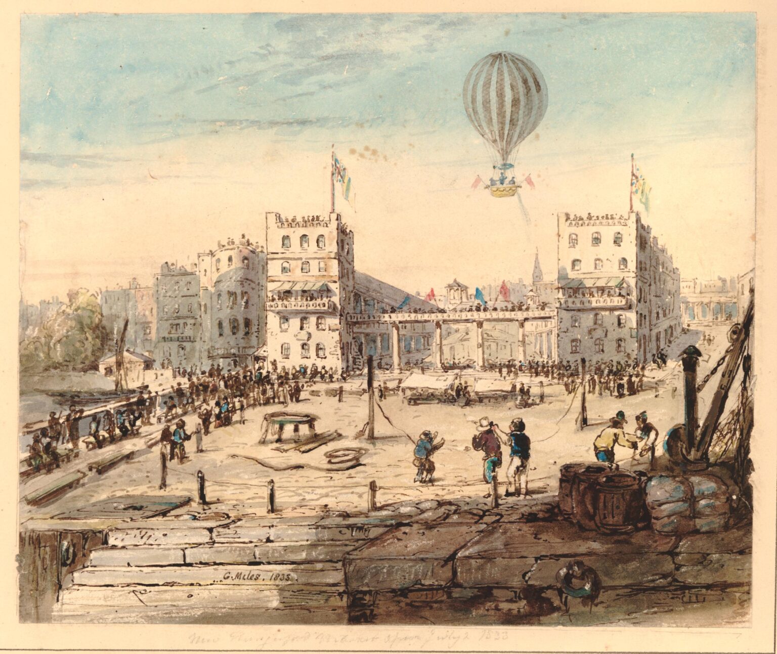 Hungerford Bridge and Hungerford Market - A London Inheritance