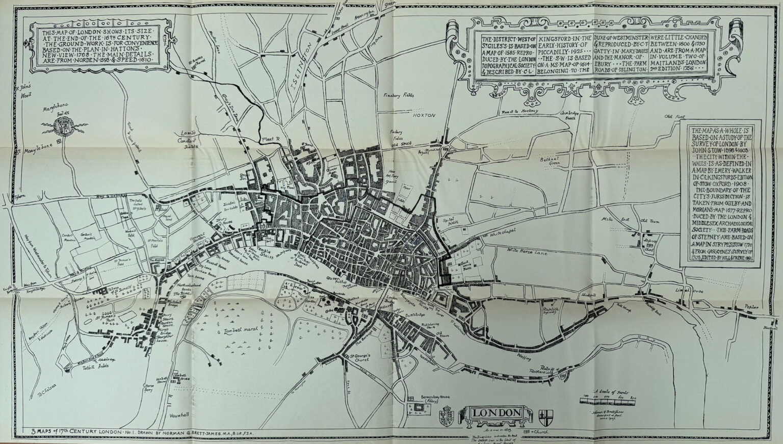 London Maps in Books - A London Inheritance