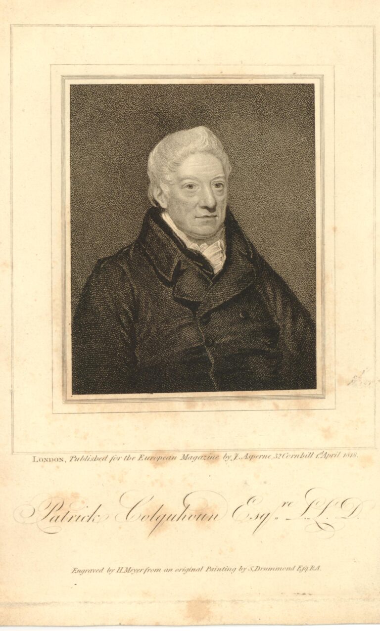 Patrick Colquhoun and the Thames River Police - A London Inheritance