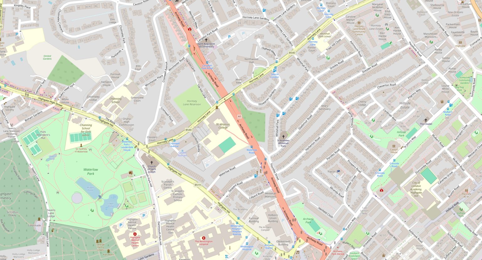 Highgate Archway - Two Bridges and a Tunnel - A London Inheritance