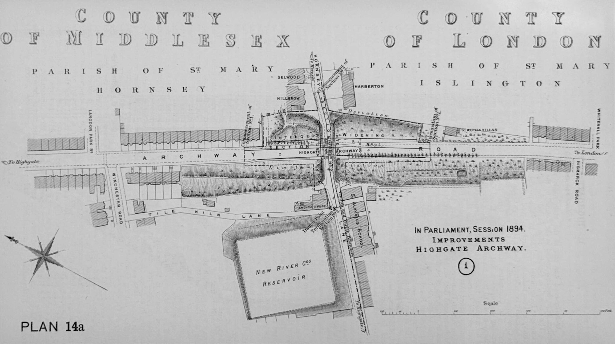 Highgate Archway - Two Bridges and a Tunnel - A London Inheritance